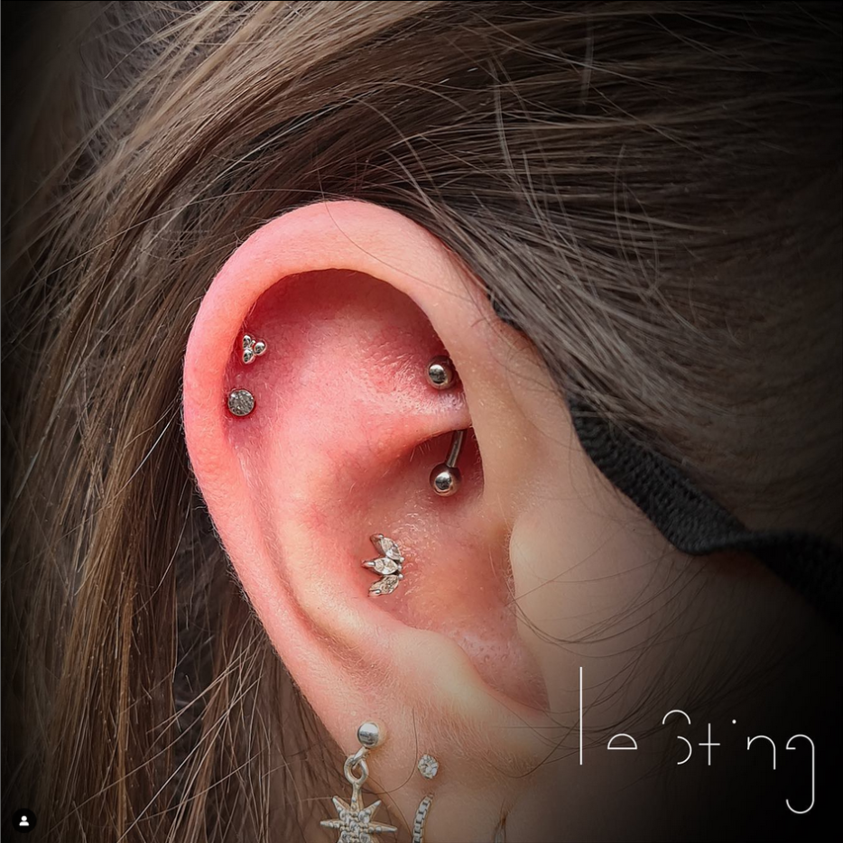 Piercings galerij - Le Sting Piercings